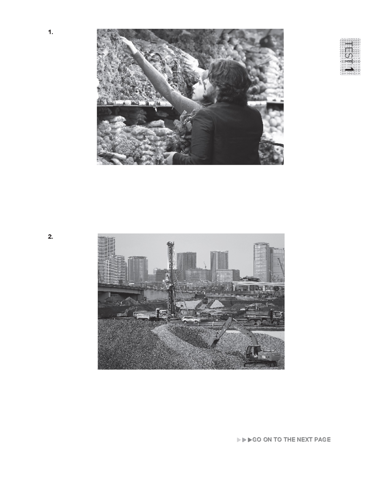 PART 1 - TEST 1 ( Bonus) - toeic ngữ pháp - TEST 1 1. 2. GO ON TO THE ...