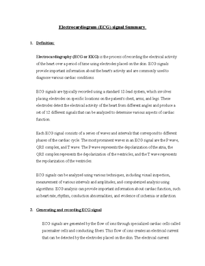 EMG Signal - Electromyography – EMG Signal Brief summary: EMG stands ...