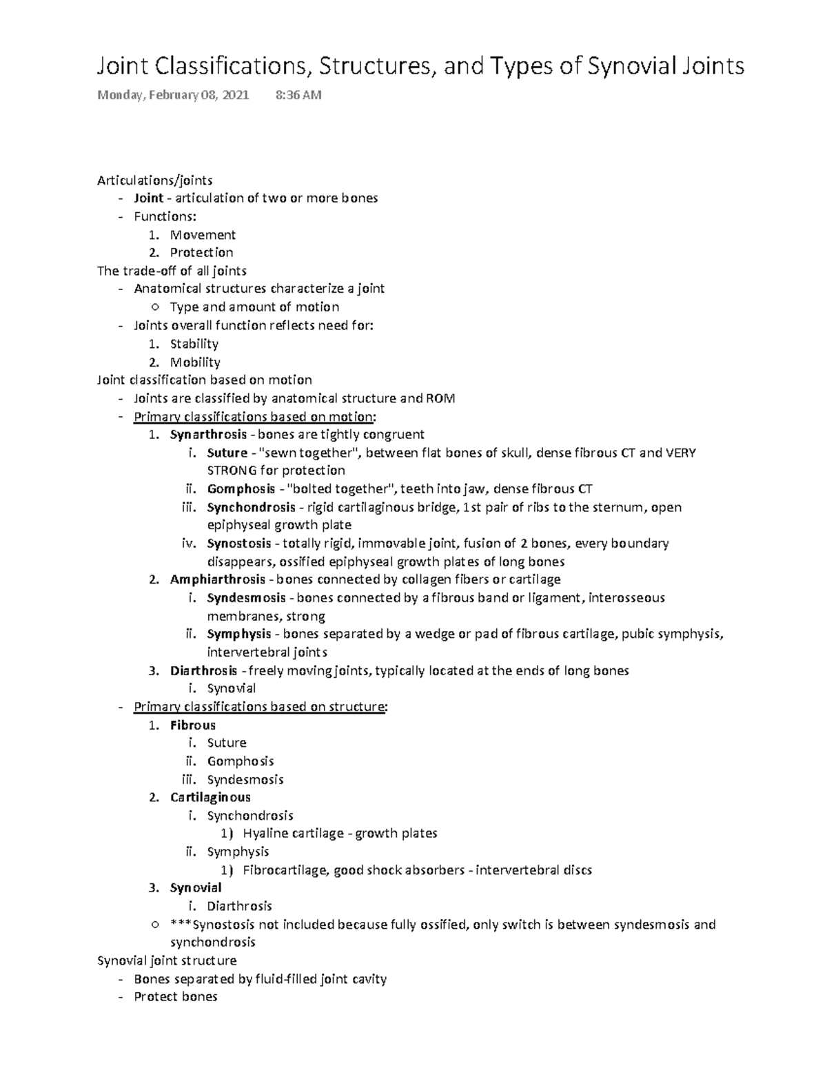 Joint Classifications Structures And Types Of Synovial Joints Deprecated Api Usage The Svg