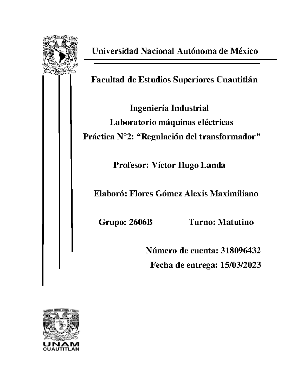 Practica 41 Maq Elect. - Universidad Nacional Autónoma de México ...