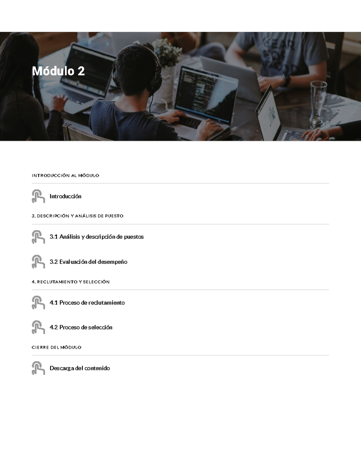Módulo 2 - MODULO 2 - IN TR ODUCCIÓN AL MÓDULO 3. DESCR IPCIÓN Y AN ...
