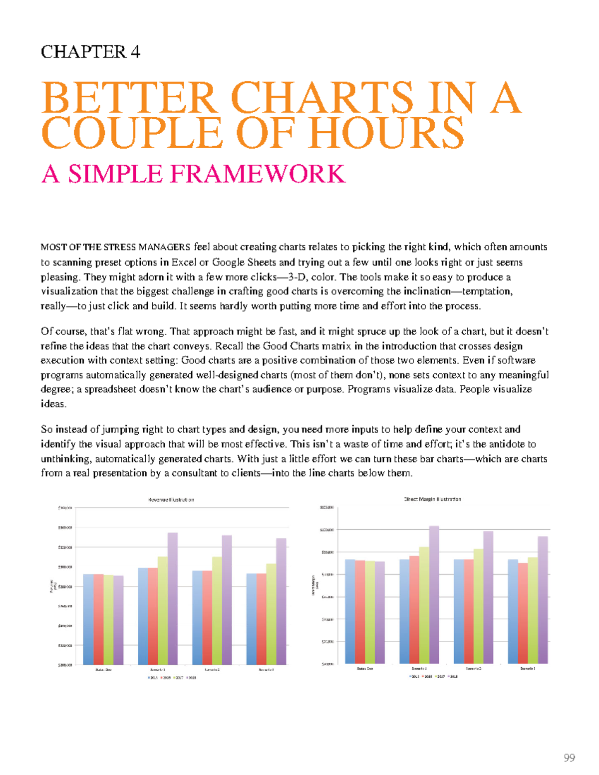 Good Charts - Chapter 4 Better Charts in a Couple of Hours - CHAPTER 4 ...