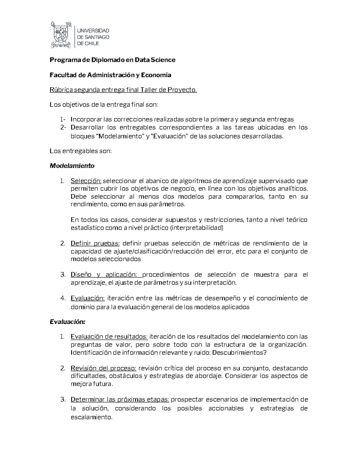 Data Science Tallerde Proyecto Rubrica Entrega Final - Programa de ...