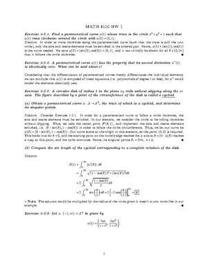 [Solved] Find the length of each arc Find the exact and approximate form - Differential Geometry ...