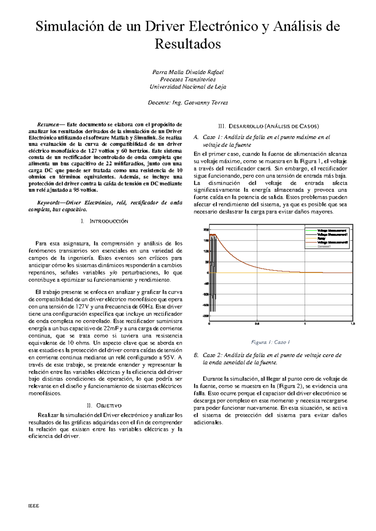 Driver Electronico - Geovanny Torres Resumen— Este documento se elabora ...