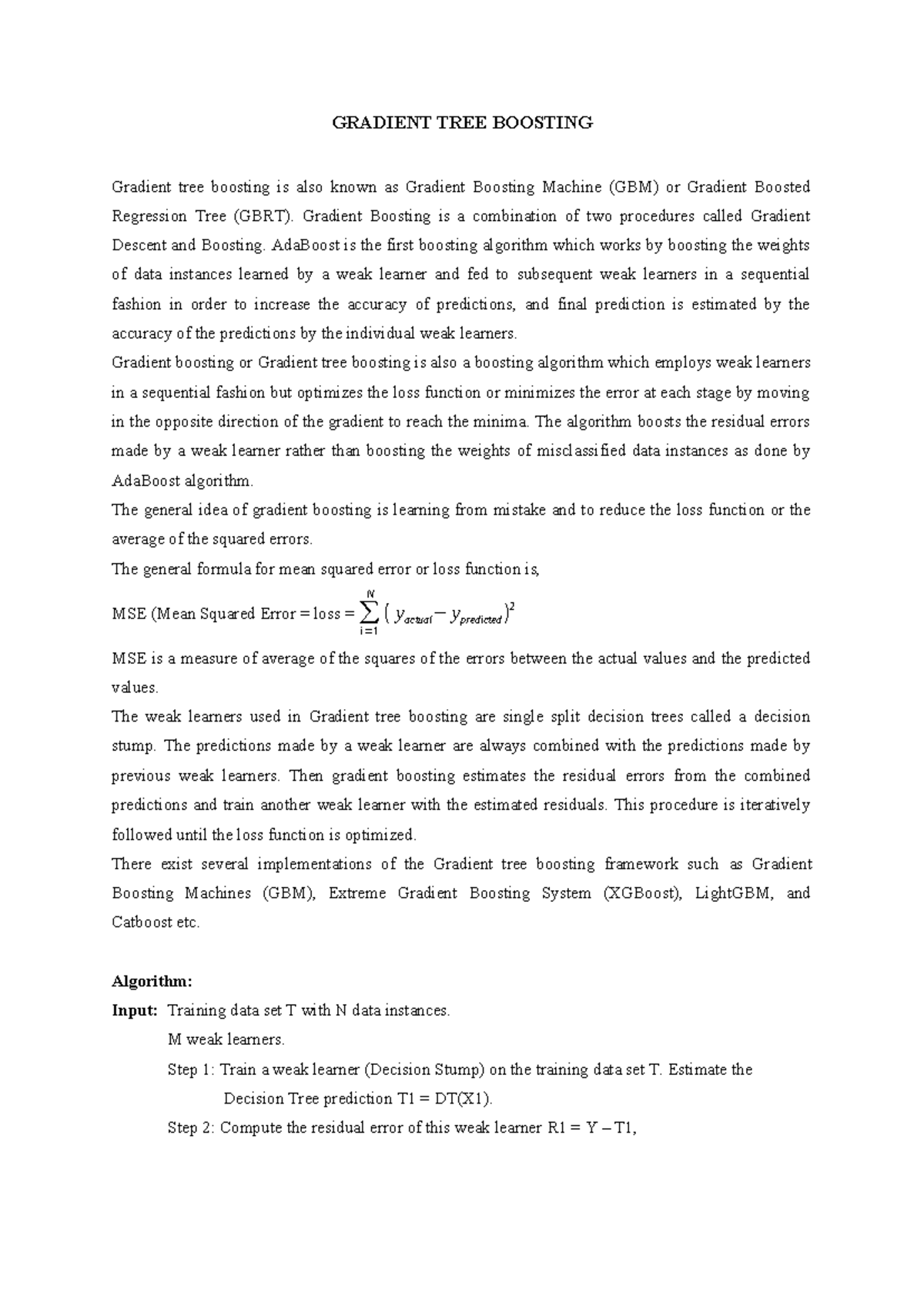 02 Section 12 - GRADIENT TREE BOOSTING Gradient tree boosting is also ...