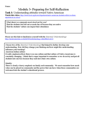 Module 2 Task 2 Notes - Name: Module 2: Notes Task 2: Continue to Build ...
