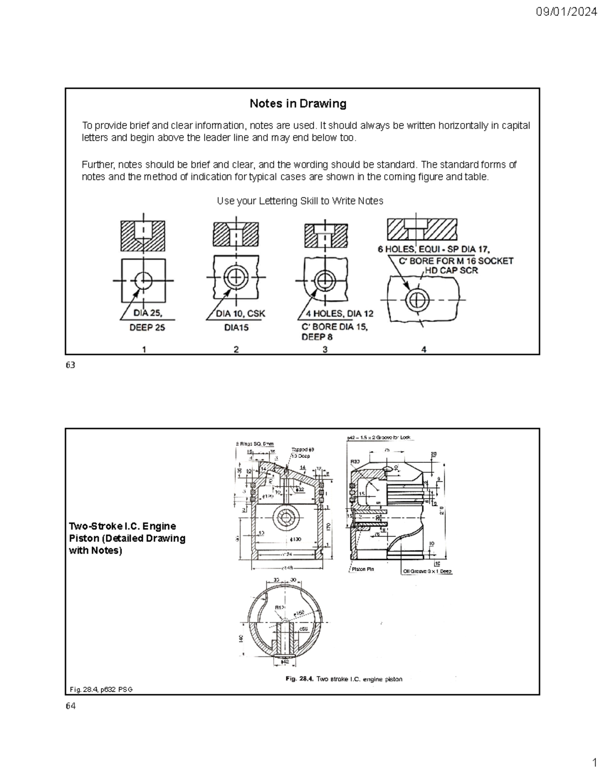 SK L3 - Notes in Drawing To provide brief and clear information, notes ...