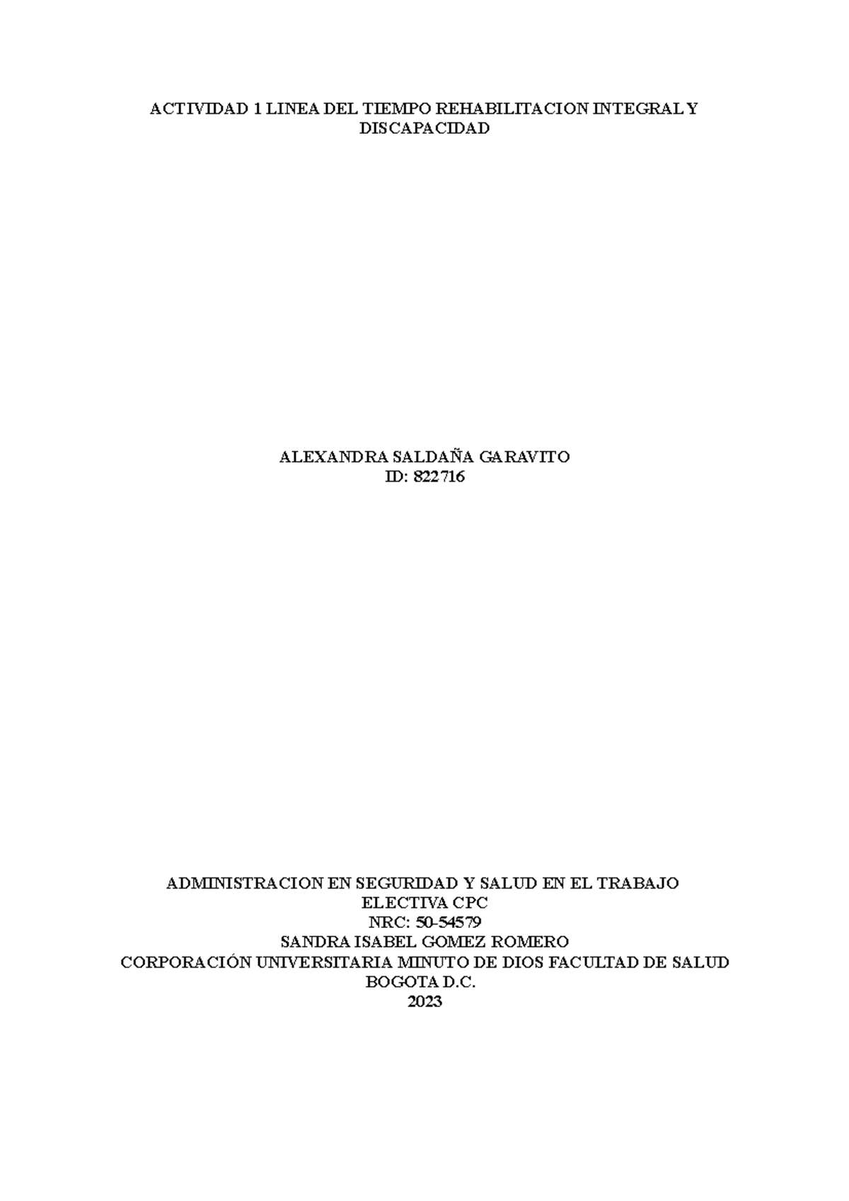 Actividad 1 Linea DEL Tiempo Alexandra SG 822716 - ACTIVIDAD 1 LINEA ...