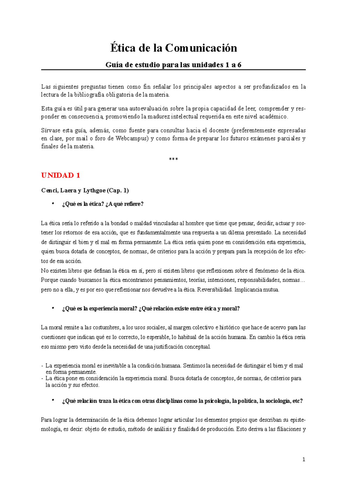 Teoria Ejercicios Examen Copia Warning Tt Undefined Function 32 Ética De La Comunicación
