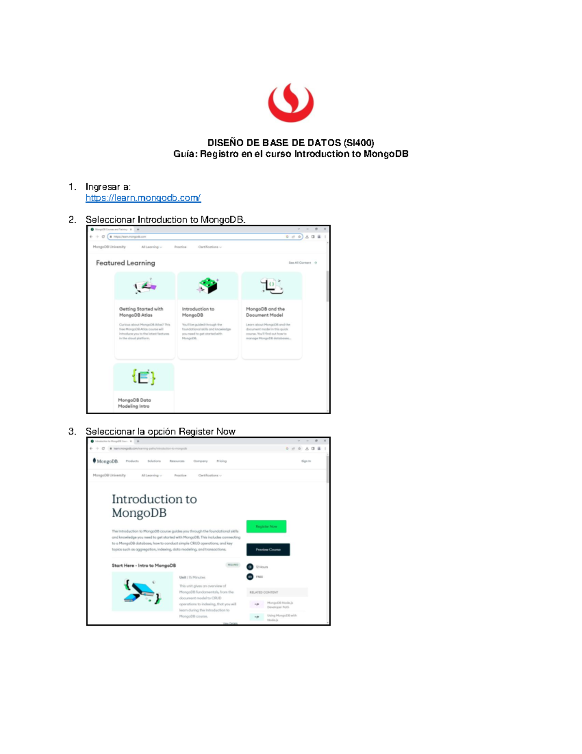 Upc-pre-si400-mongodb-university-registration-guide v1 - Diseño de base ... Upc-pre-si400-mongodb-university-registration-guide v1 - Diseño de base ...