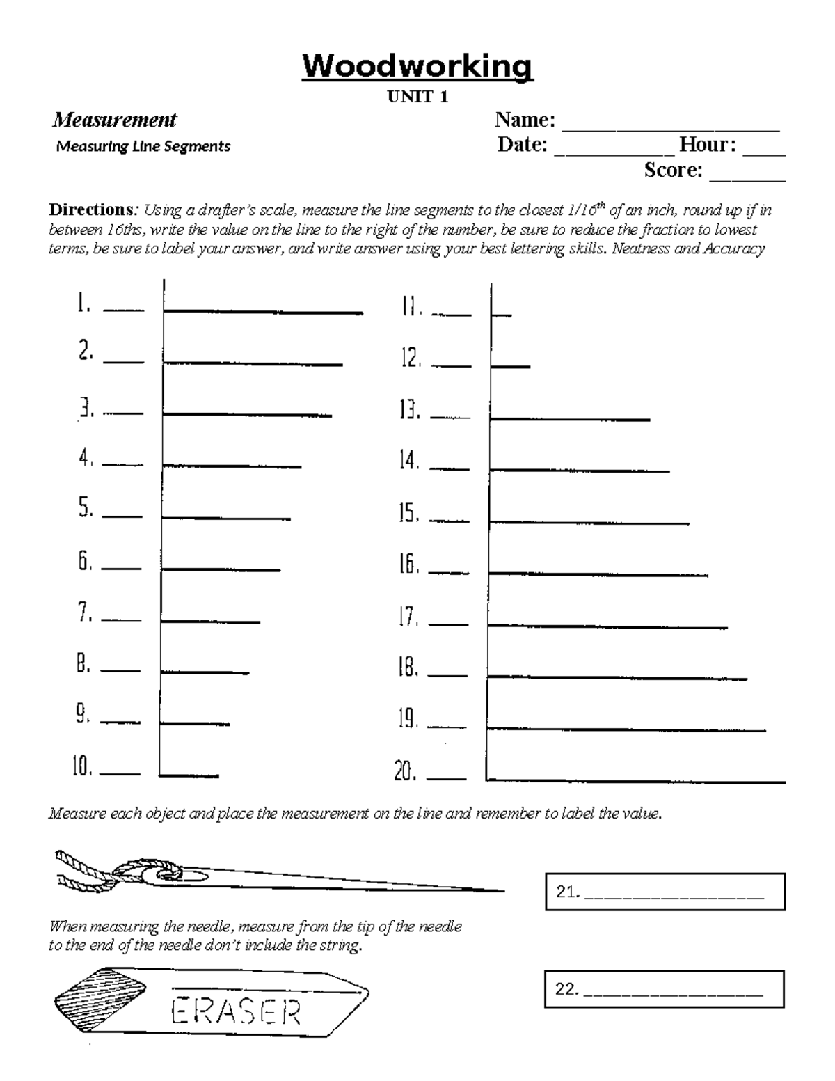 Measurement Practice Real Life Objects Exploratory Design Virtual ...