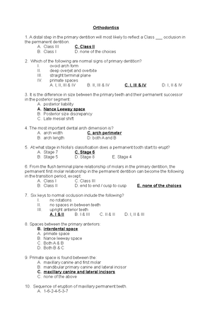 Endo-flashcards - summary of modules 1 - 5 - Doctor of Dental Medicine ...