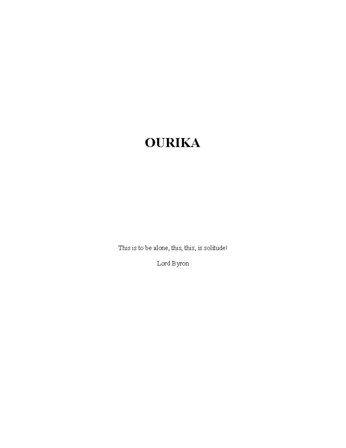 Ourika book pdf - a book I was required to read to pass quizzes and ...