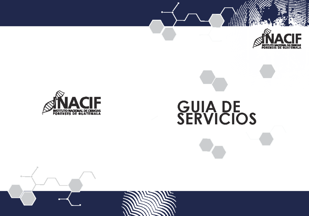 GUIA DE Servicios Inacif - GUIA DE SERVICIOS c. Sección de Biología ...