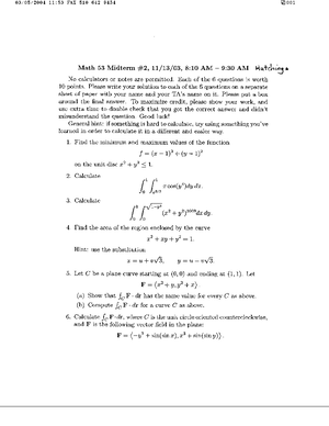 F05 Final Exam-K - GED 150 - Studocu
