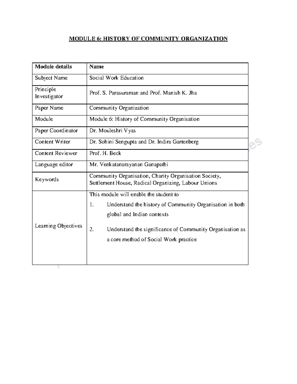 Inbound 2002 811492509832176 - MODULE 6: HISTORY OF COMMUNITY ...