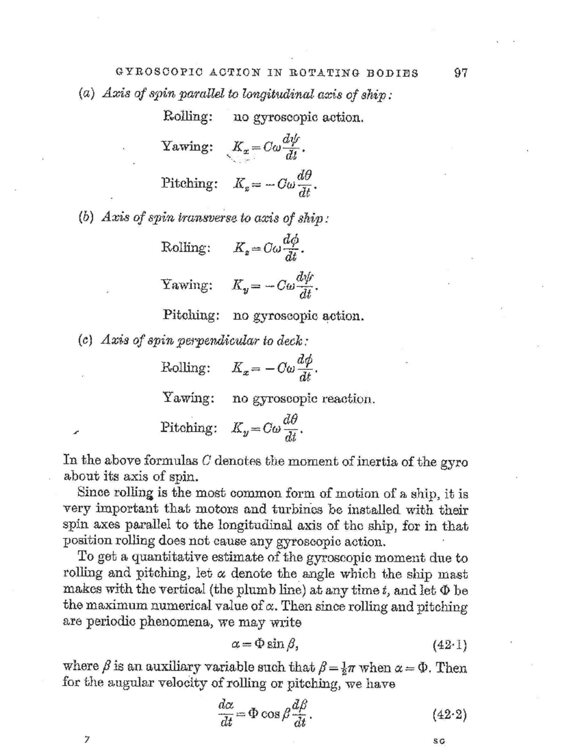 To print 2 - Steamboat torque gyroscope notes - ENSC3001 - UWA - Studocu