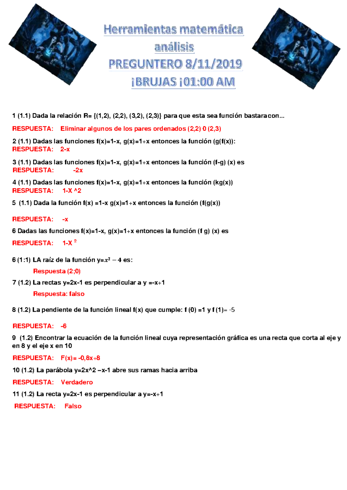 preguntero actuali - Warning: TT: undefined function: 32 1 (1) Dada la relación R= {(1,2), (2,2 ...