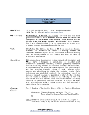 461-Intro Examples - lecture 1 part 1 - 1 Stat-461/Mast- Introductory ...