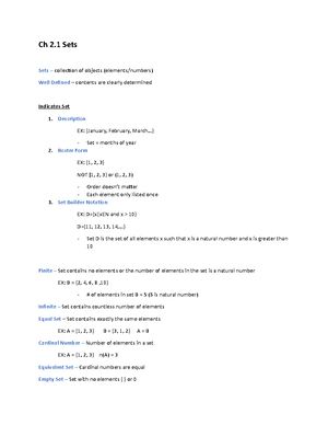 Problem Solving Chapter 1.3 - MATH 1301 - Studocu