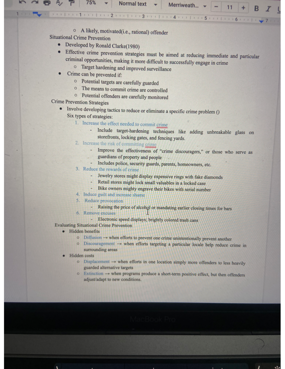 IMG 0216 - CH 4 notes - CJ 2401 - Studocu
