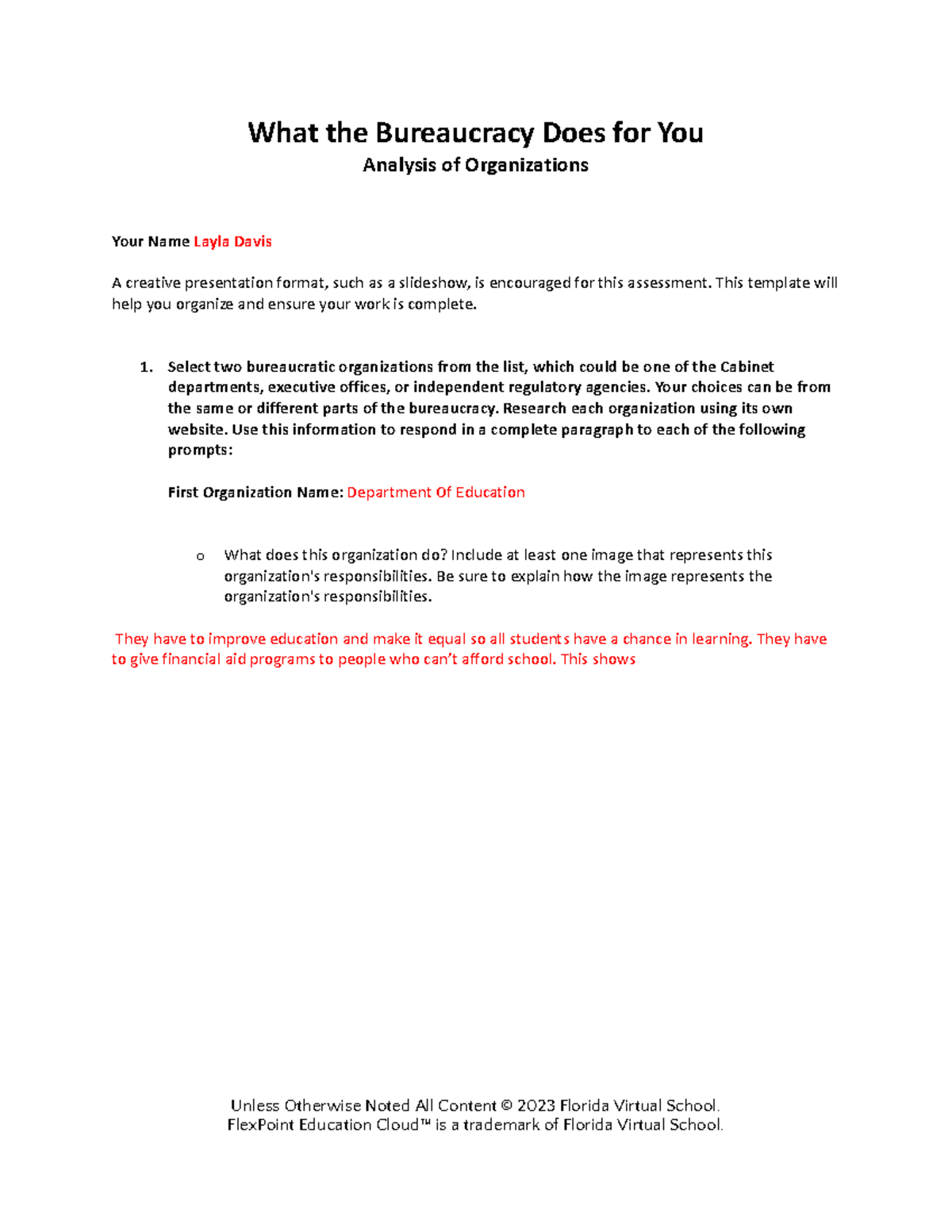 What the bureaucracy does for you template - What the Bureaucracy Does ...