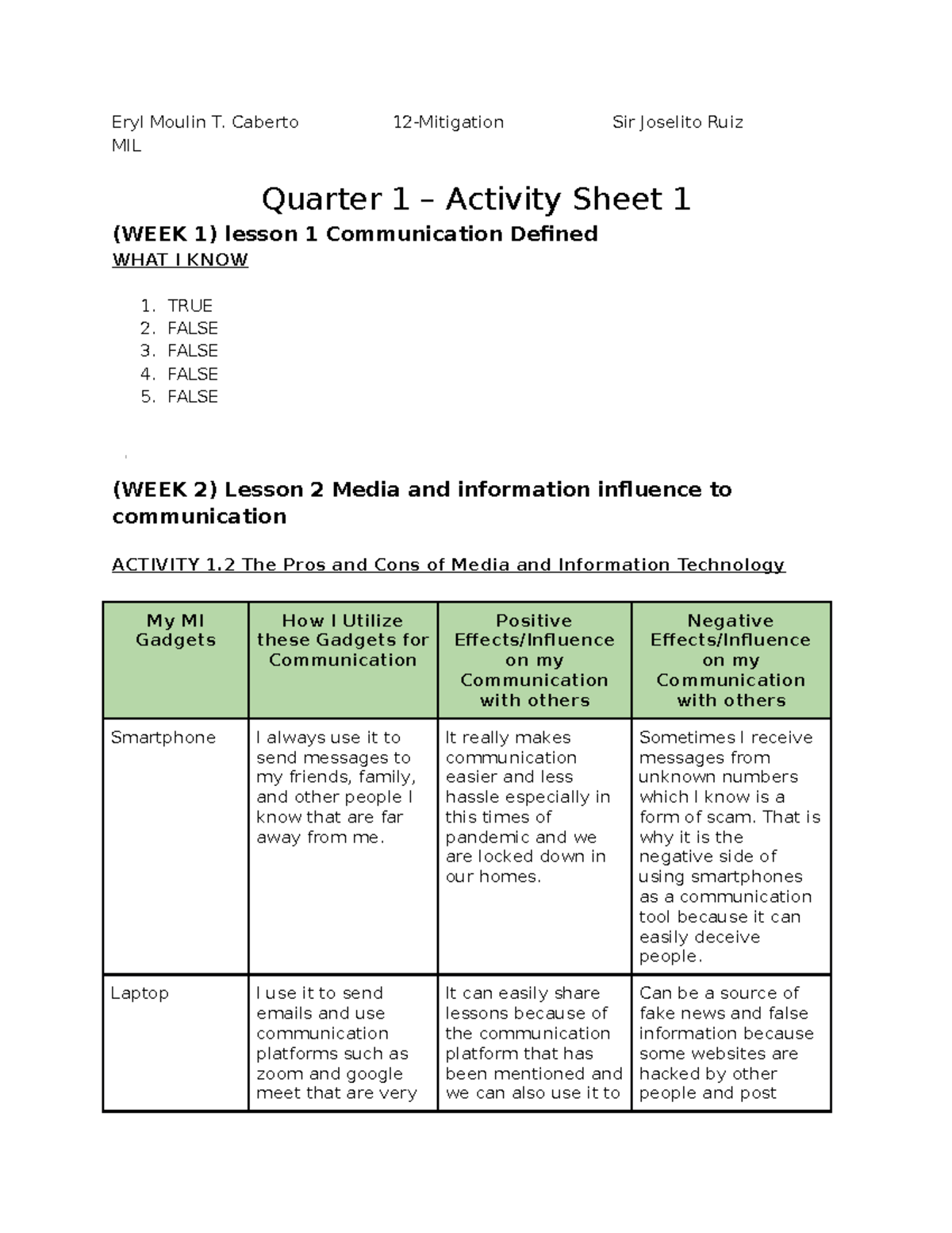 Caberto Q3AS1 12-Mitigation MIL - Eryl Moulin T. Caberto 12-Mitigation ...