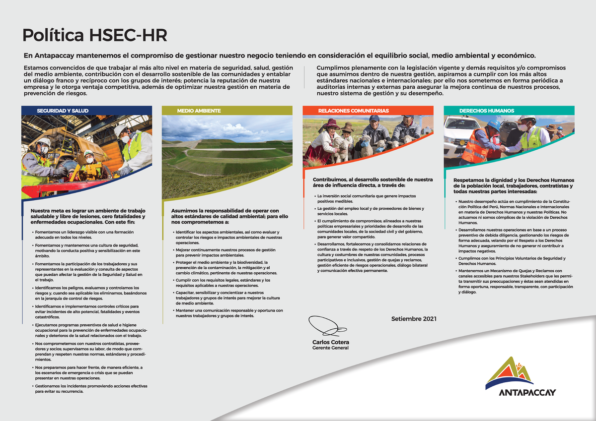 Política HSEC 2022 PDF ok - Ingenieria Civil - Studocu