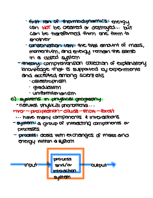 Geography 101: The Scientific Method-Systems and Feedbacks: Lecture ...
