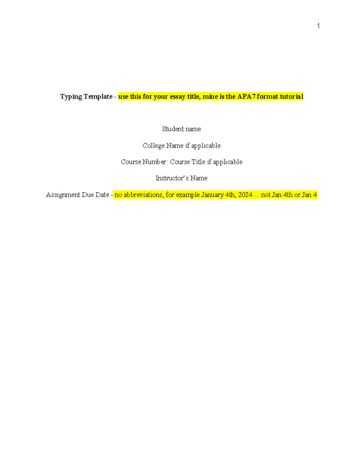 Upload - APA7 tutorial on a writing standards and how to build your ...