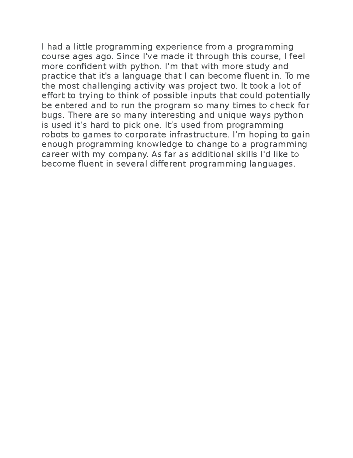 WEEK 1 DISC IT-140 - Class discussions - INT113 - SNHU - Studocu