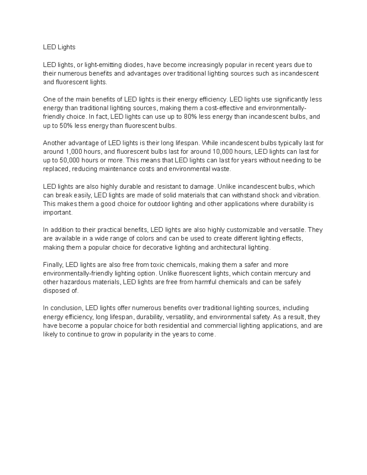 Pat Tillmen (12) - Facts - LED Lights LED lights, or light-emitting ...