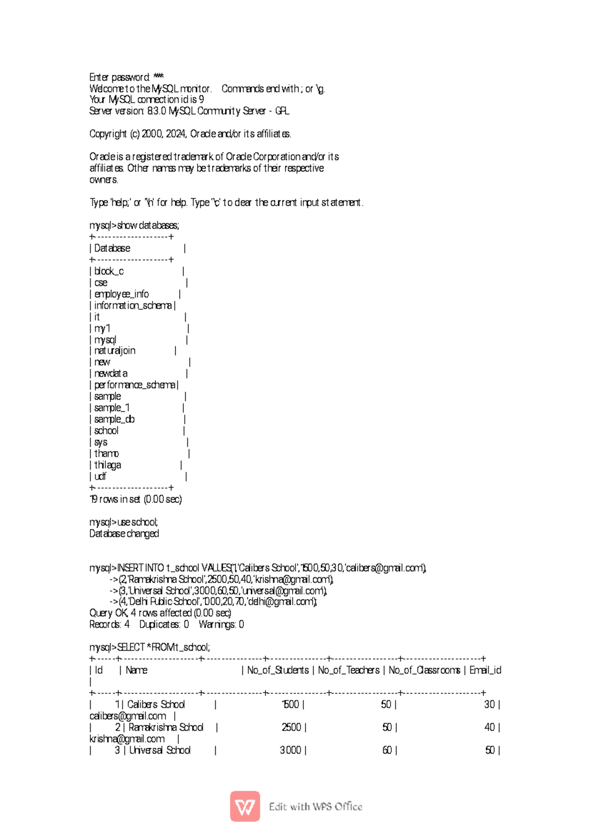 Ex 7 Lab Exercises Input And Output Enterpassword
