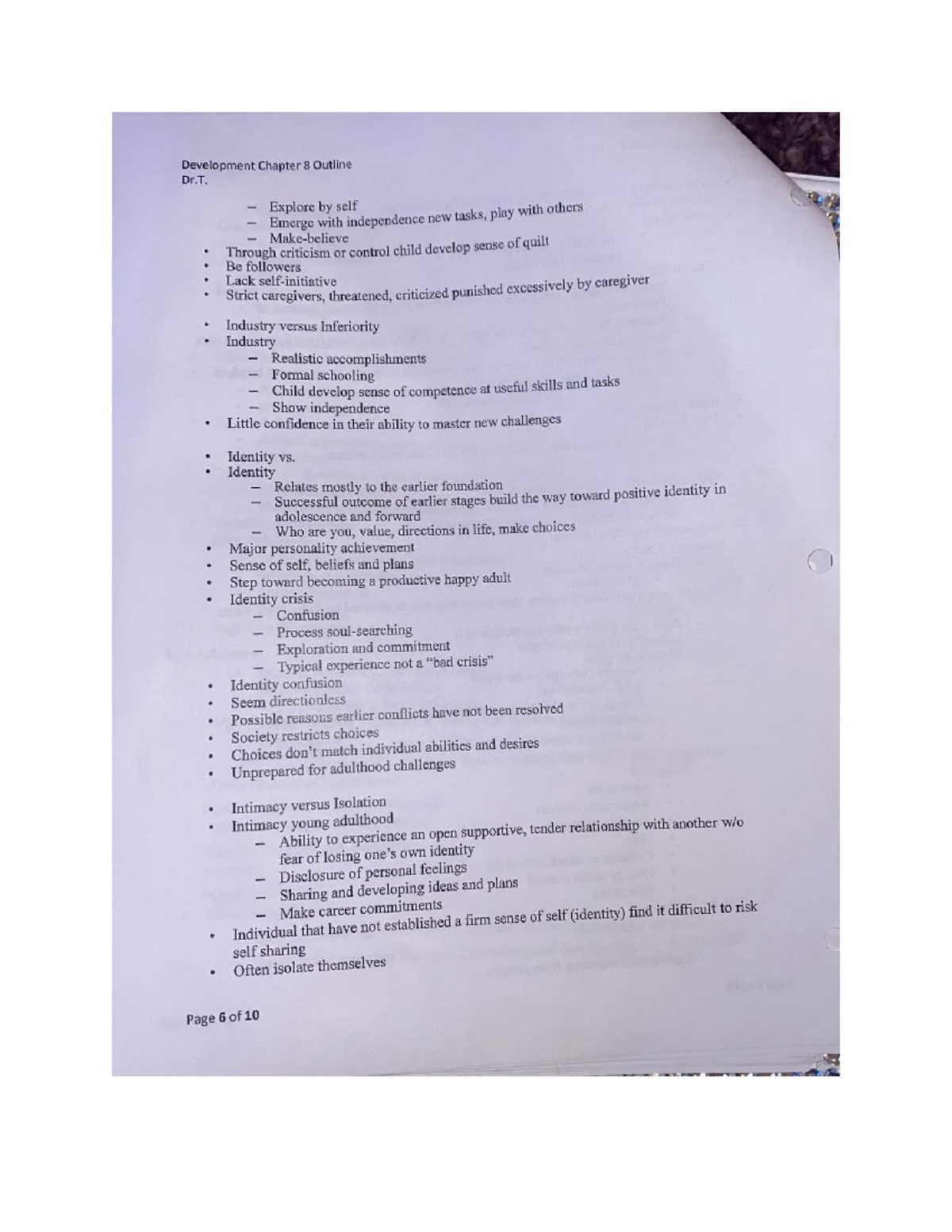 Chpt8-6 - Intro to Psych. Chapter 8. Part 2. Taught by Mrs. Fozio ...