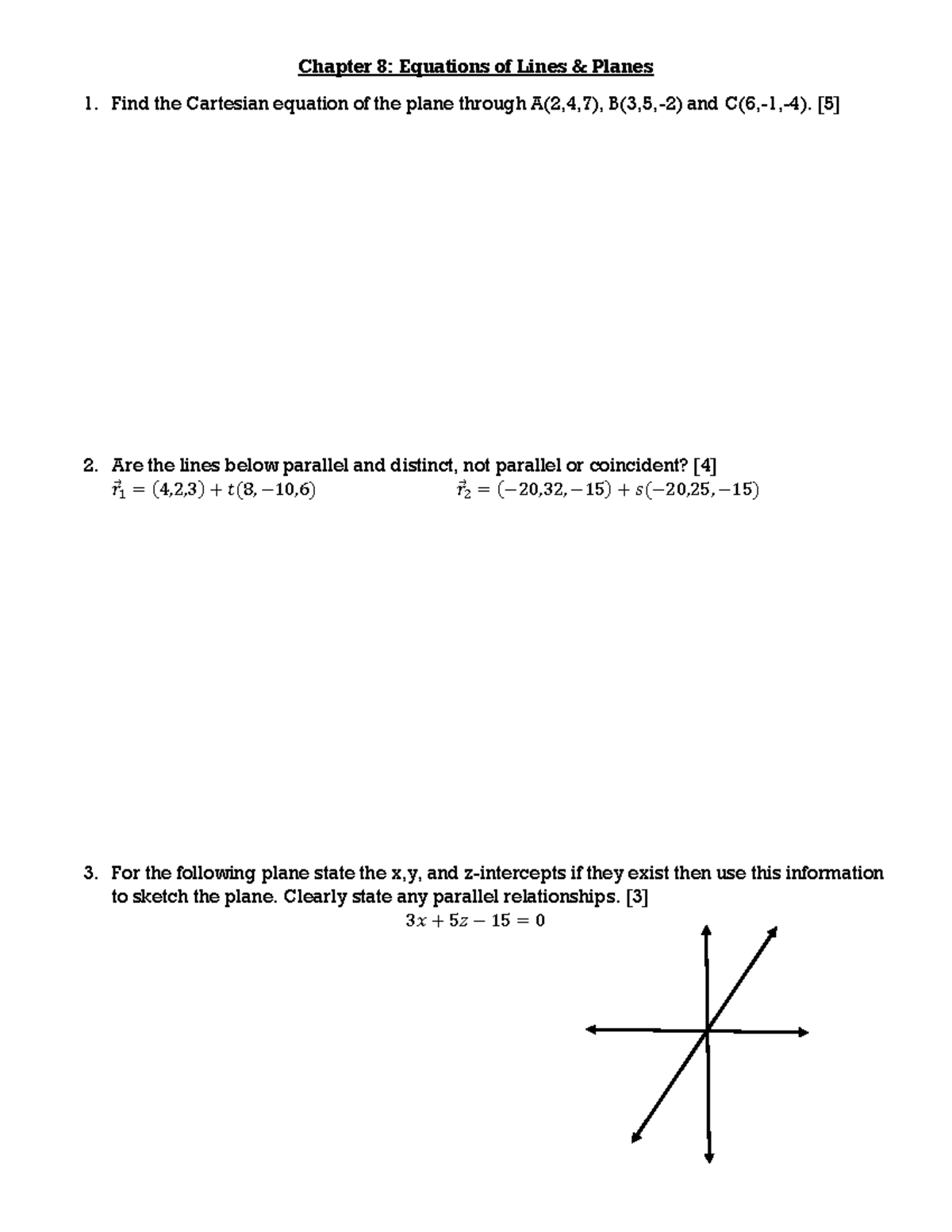 Chapter 8 Part B Test - Full solutions to questions - Chapter 8 ...
