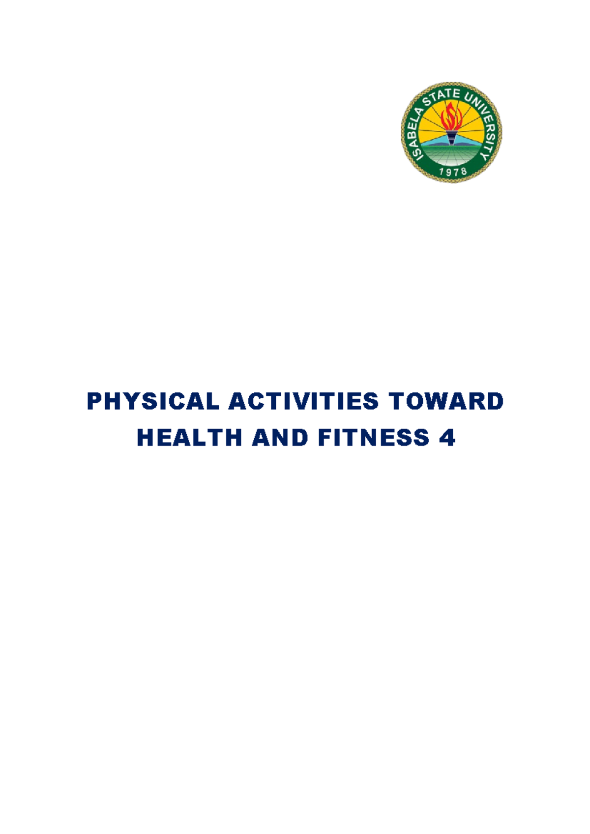 Module 1 Rhythmic Activities - PHYSICAL ACTIVITIES TOWARD HEALTH AND ...