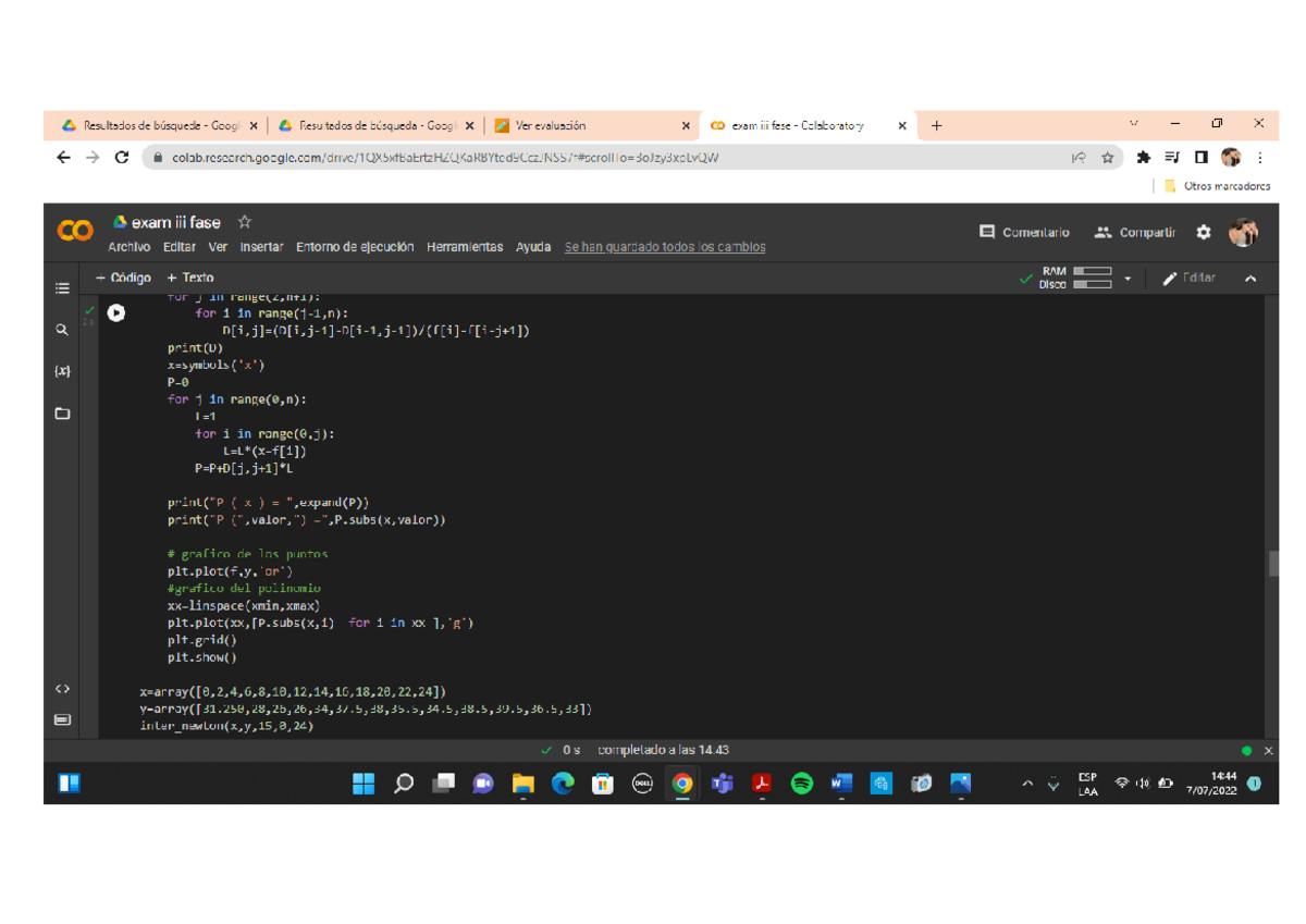 Ejercicio 3- Phyton - Diseño de Sistemas Ambientales - Studocu