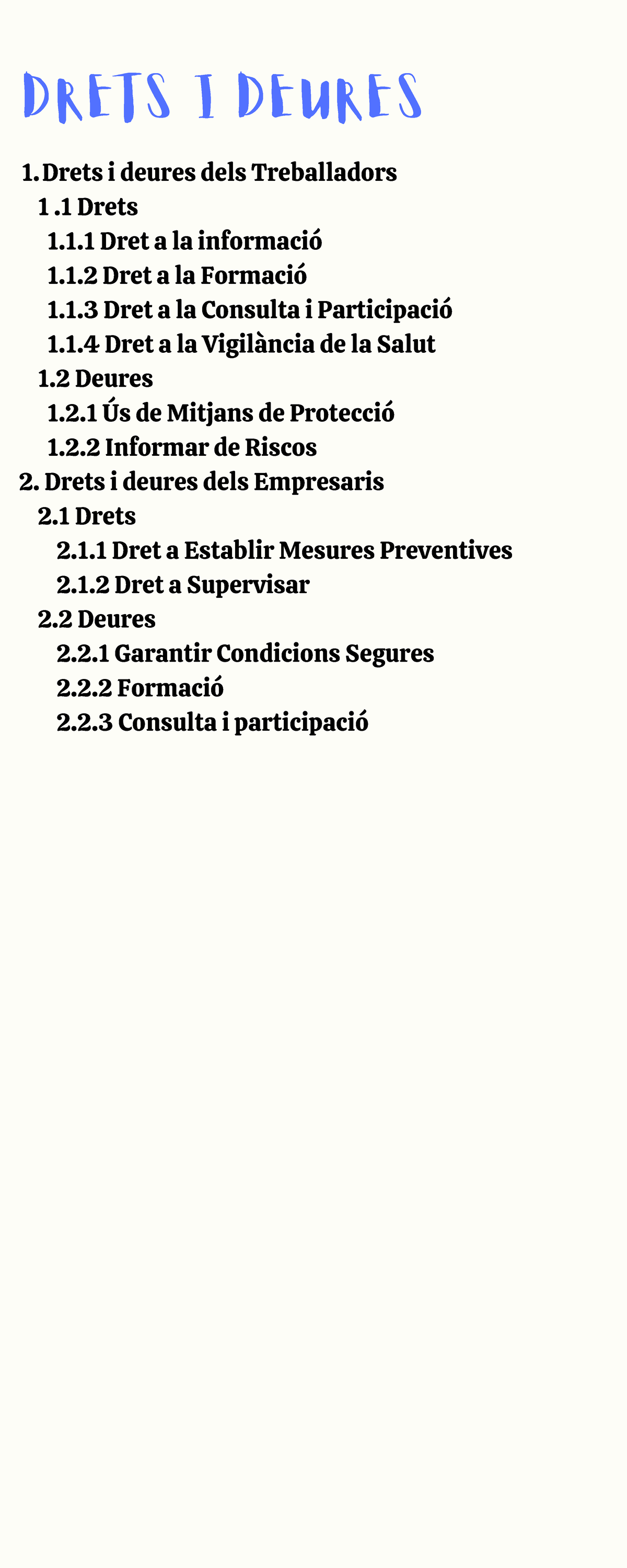 Drets I Deures - agasgesgrsr - Introducción a la contabilidad - DRETS I DEURES Drets i deures ...