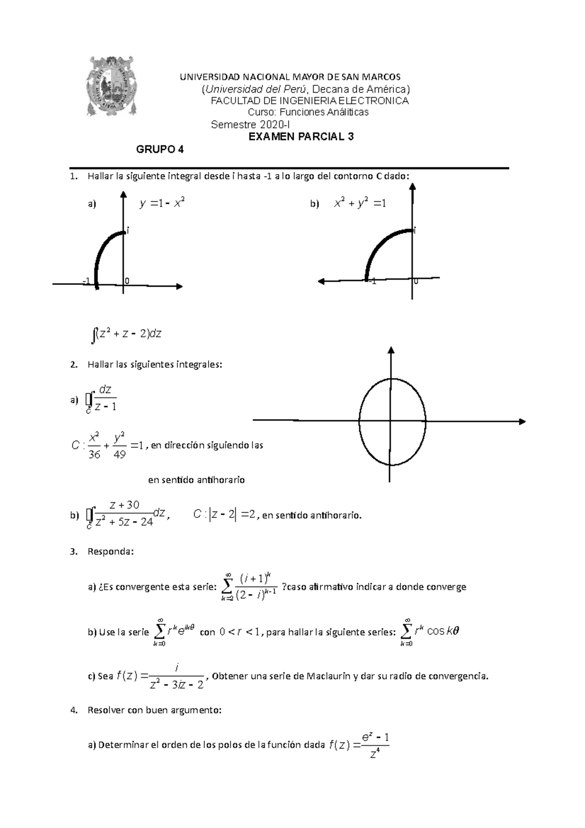 Examen 7 Enero 2021 Turno De 10 A 12 Quiz 6 7 Y 8 UNIVERSIDAD