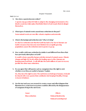 EVR 1001 Lecture 24 Biodiversity - EVR 1001 Lecture 24 Biodiversity ...