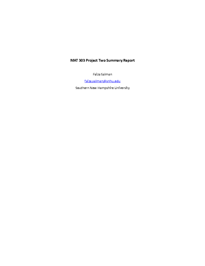 MAT 303 Module One Problem Set Report Template Nov 2024 - MAT 303 Module One Problem Set Report ...