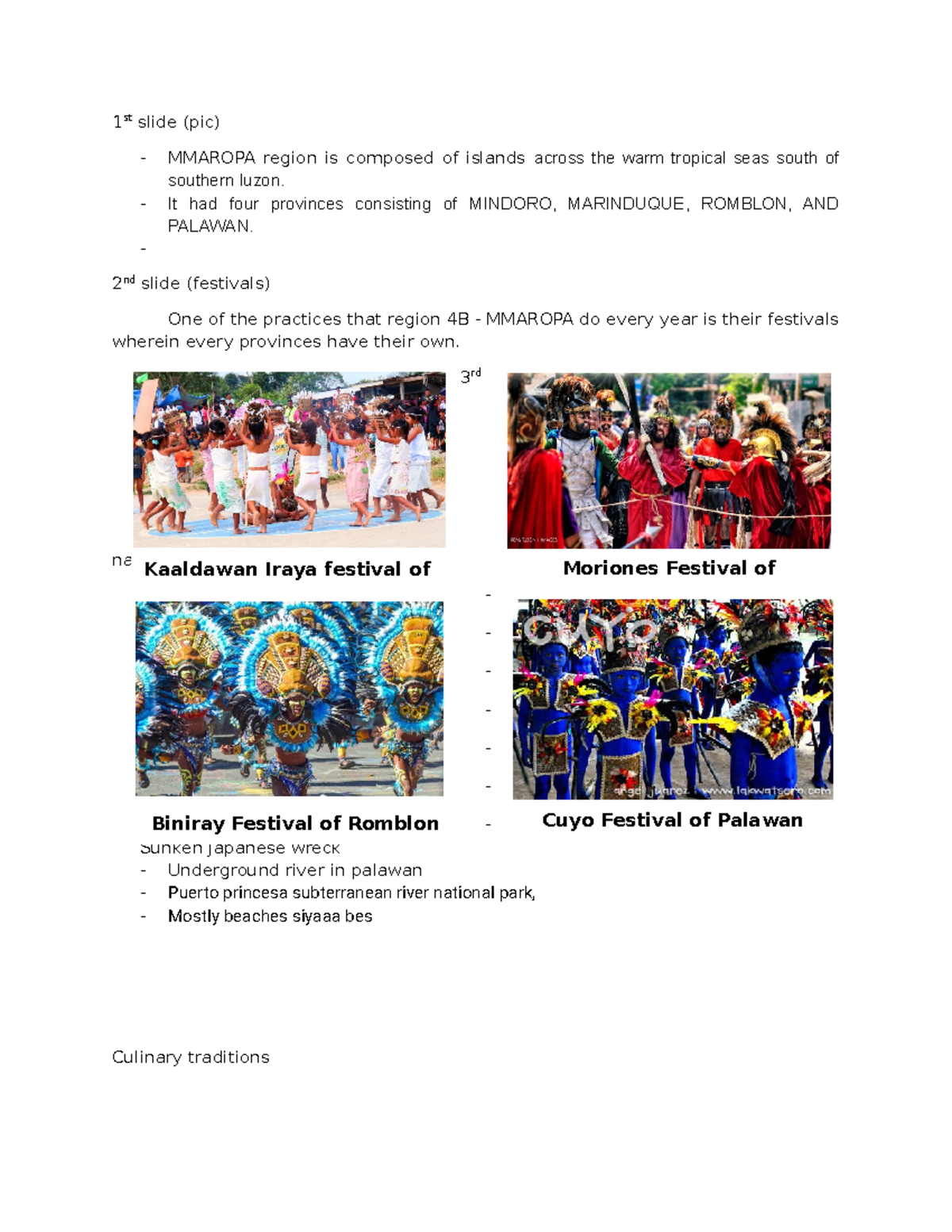 Region 4B Key Highlights Regional Geography - 1 st slide (pic ...