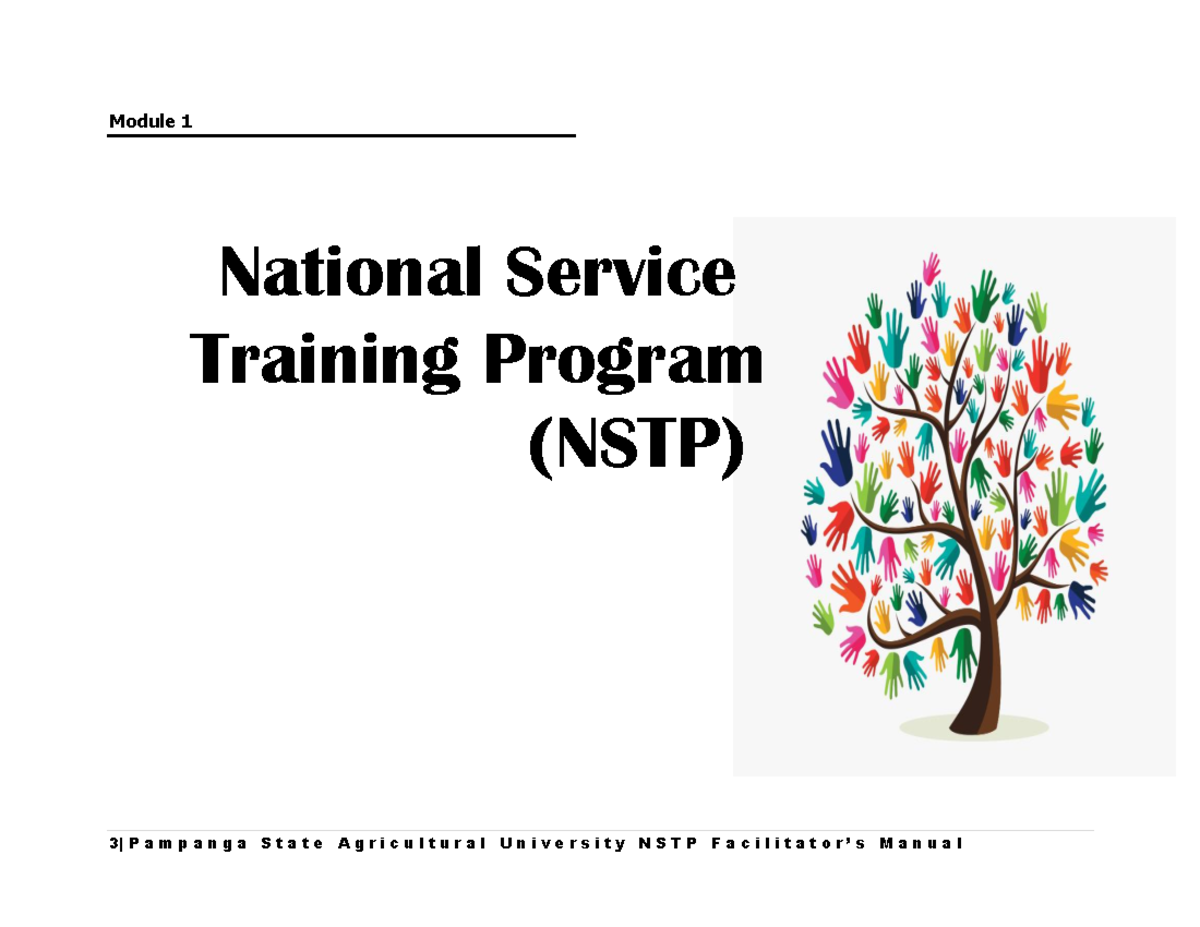 NSTP Module 1 - for students that need this lecture - Module 1 National ...