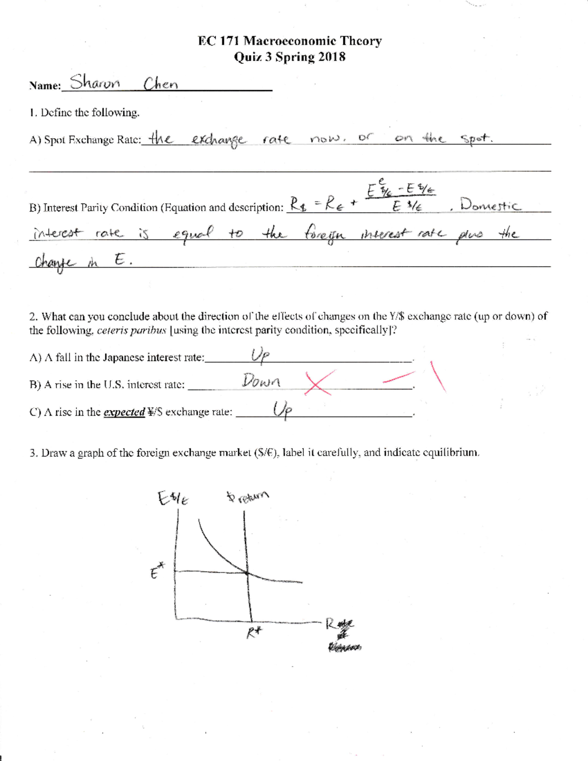 EC171- All graded quizzes given in class - EC l7l Macroeconomic Theory ...