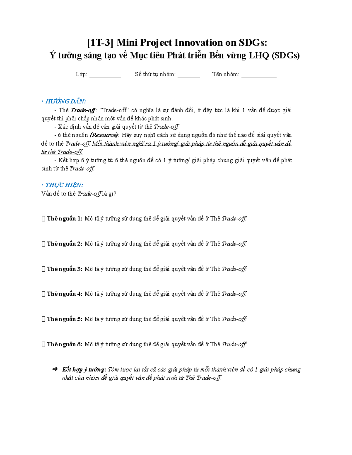 1. [1T-00] Mini Project Innovation on SDGs - [1T-3] Mini Project ...
