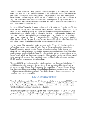 A Brief History of the Canadian Expeditionary Force - The Home Front ...