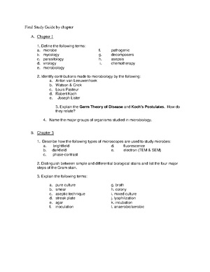 Lab 1 , expriment bio225 - EXERCISE 1: DATA INTERPRETATION What patterns do you observe based on ...