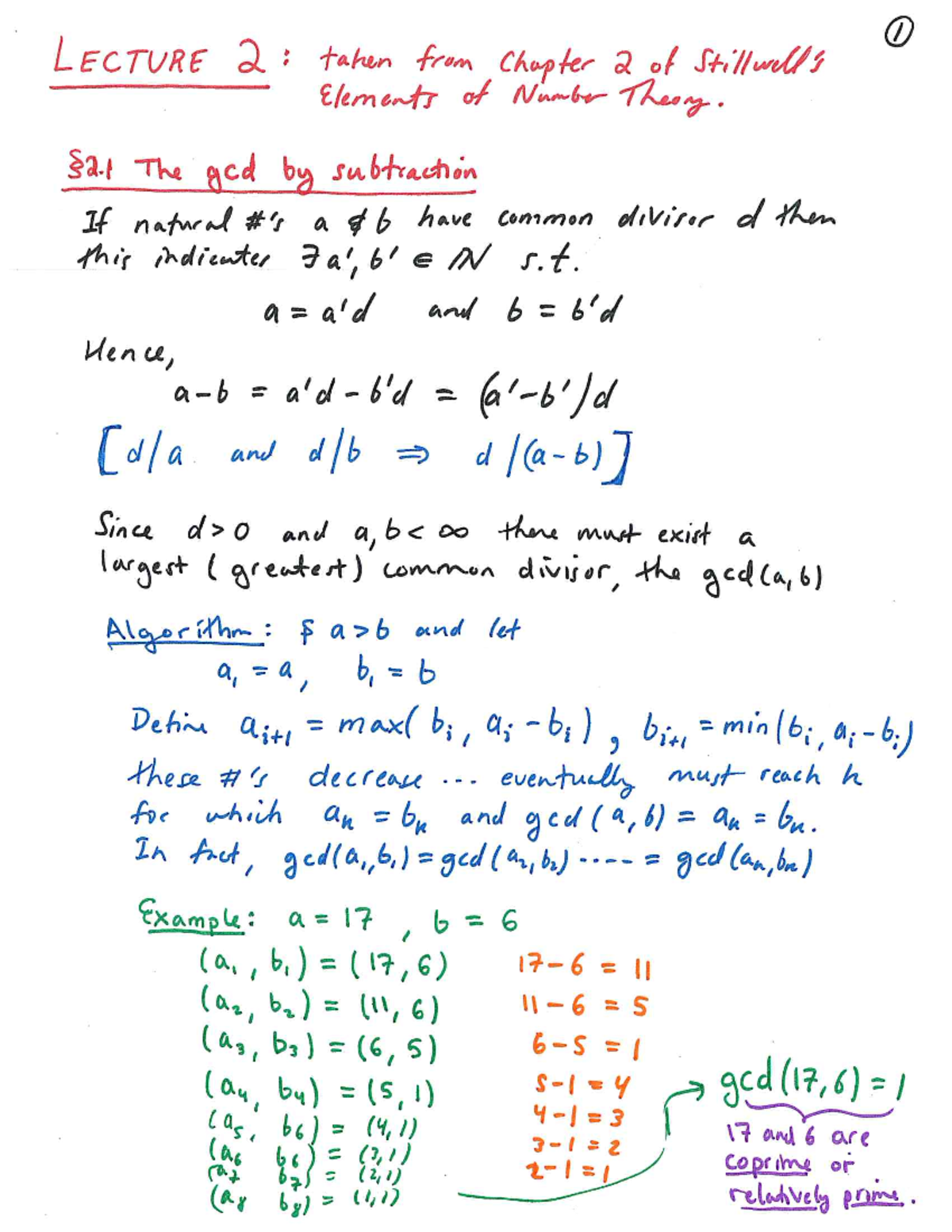 Lecture Notes Lecture 2 0 Lecture 1 Him From An Nmsr 71 Nj Tim C4 B If Nufwoj A Have
