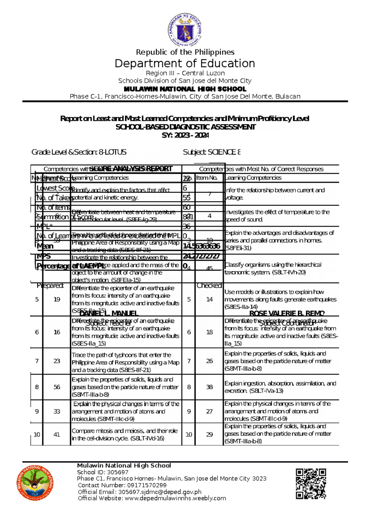 RDA-S8-2023 - none - Department of Education Region III – Central Luzon ...